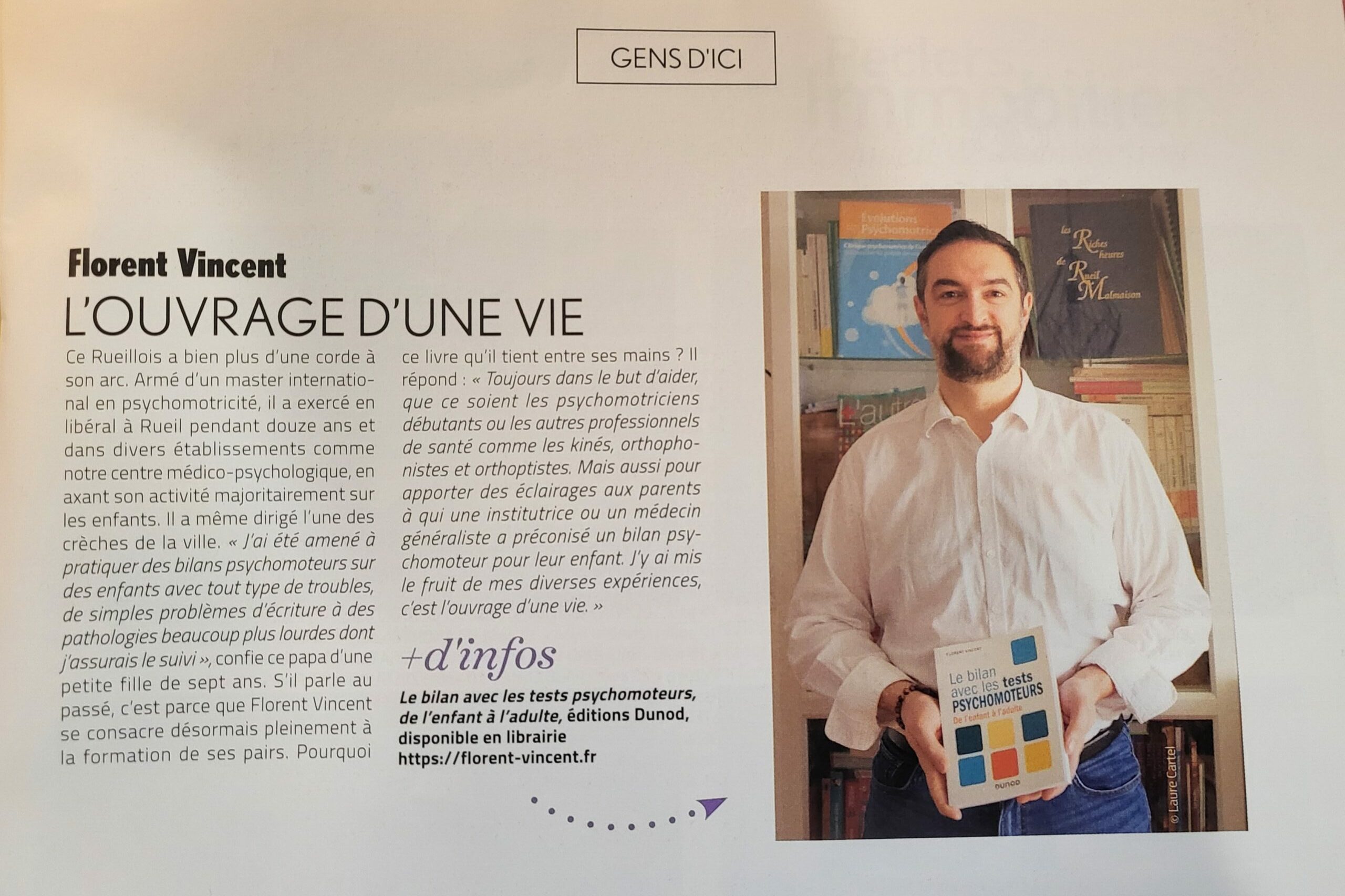Florent VINCENT - Consultant & Expert en Psychomotricité